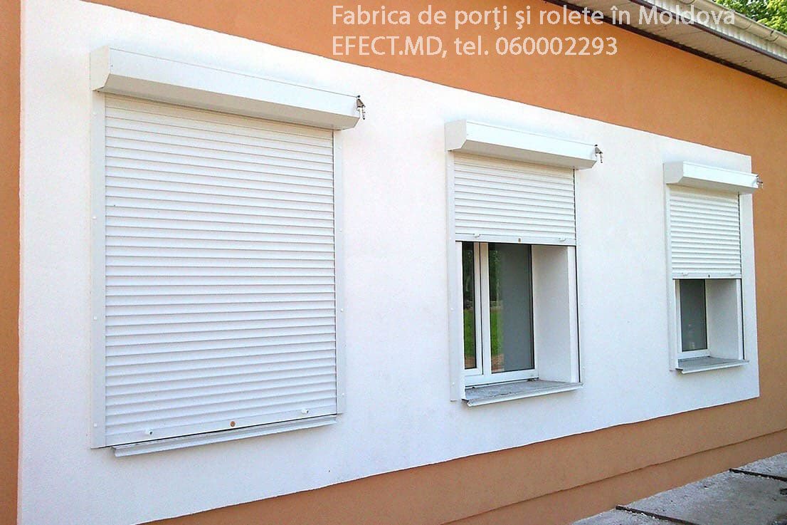 Rolete de protecție pentru geamuri, poze lucrărilor efectuate. Fabrica ...