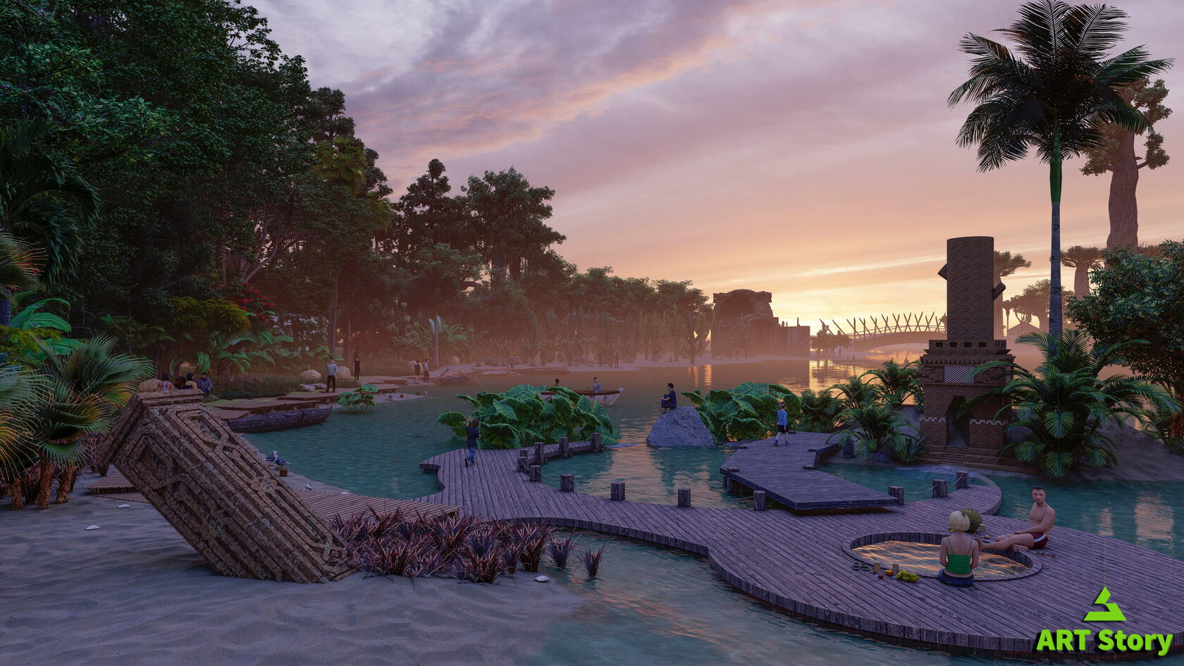 Landscaping Design Along the River| Блог о ландшафтном дизайне