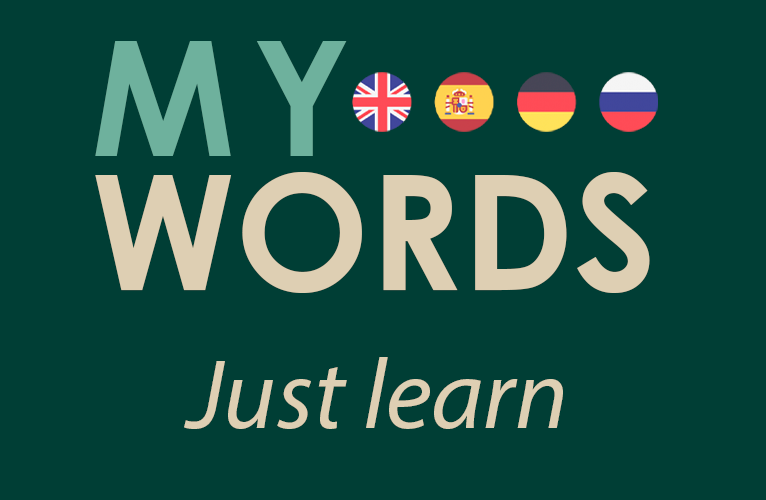 My Words - Vocabulary Builder: English, Spanish, German, Russian ...