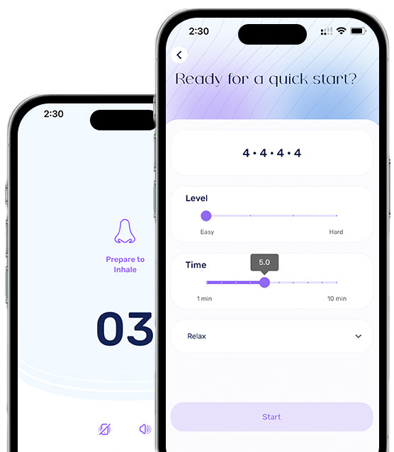 Universal Breath Free Mobile App