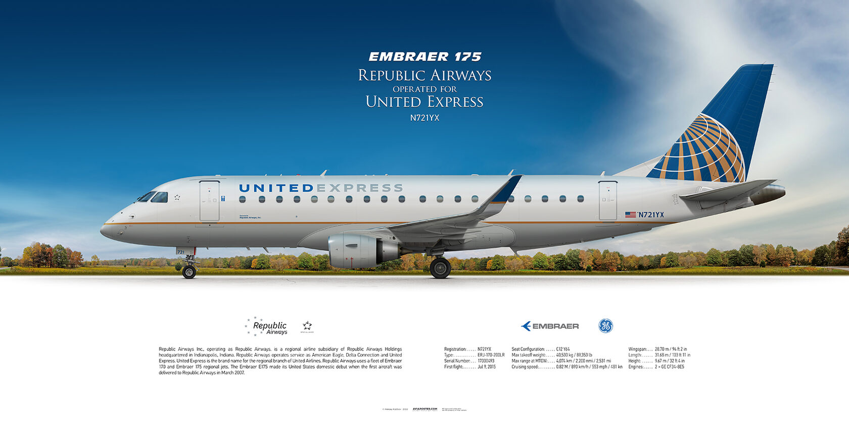 Fine Airliner Profile At Prints | Civil Aviation Posters | Aviaposter