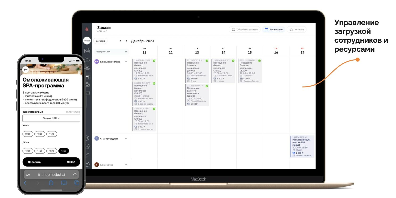 Шахматка Hotbot.ai по акции