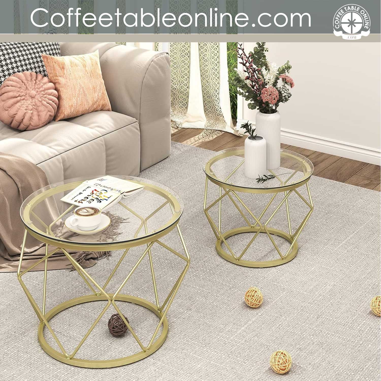 24 Small Round Glass Coffee Tables | A Guide to Decorating and Maintaining