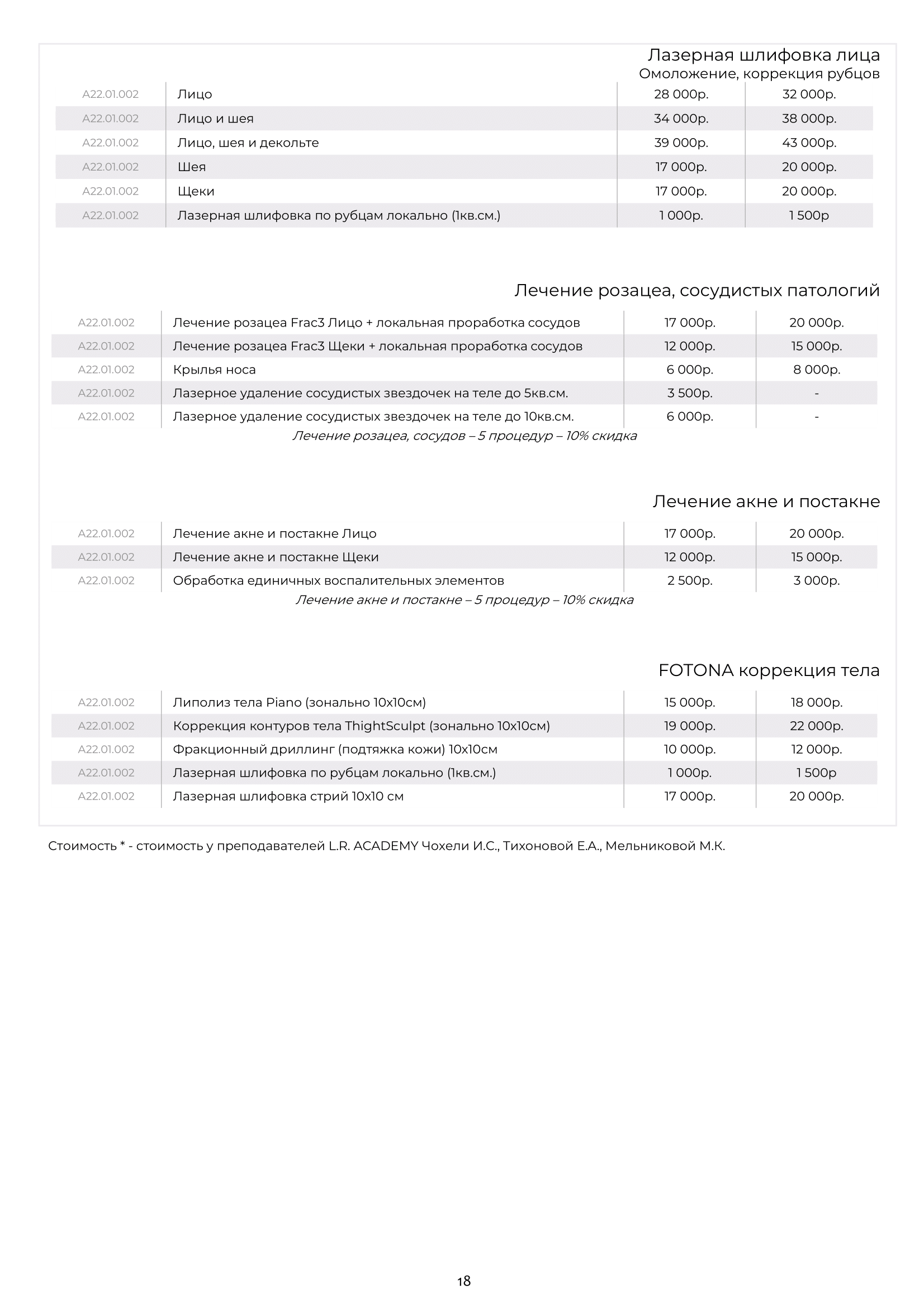 SMAS-лифтинг Ultraformer MPT в Казани | L.R. CLINIC