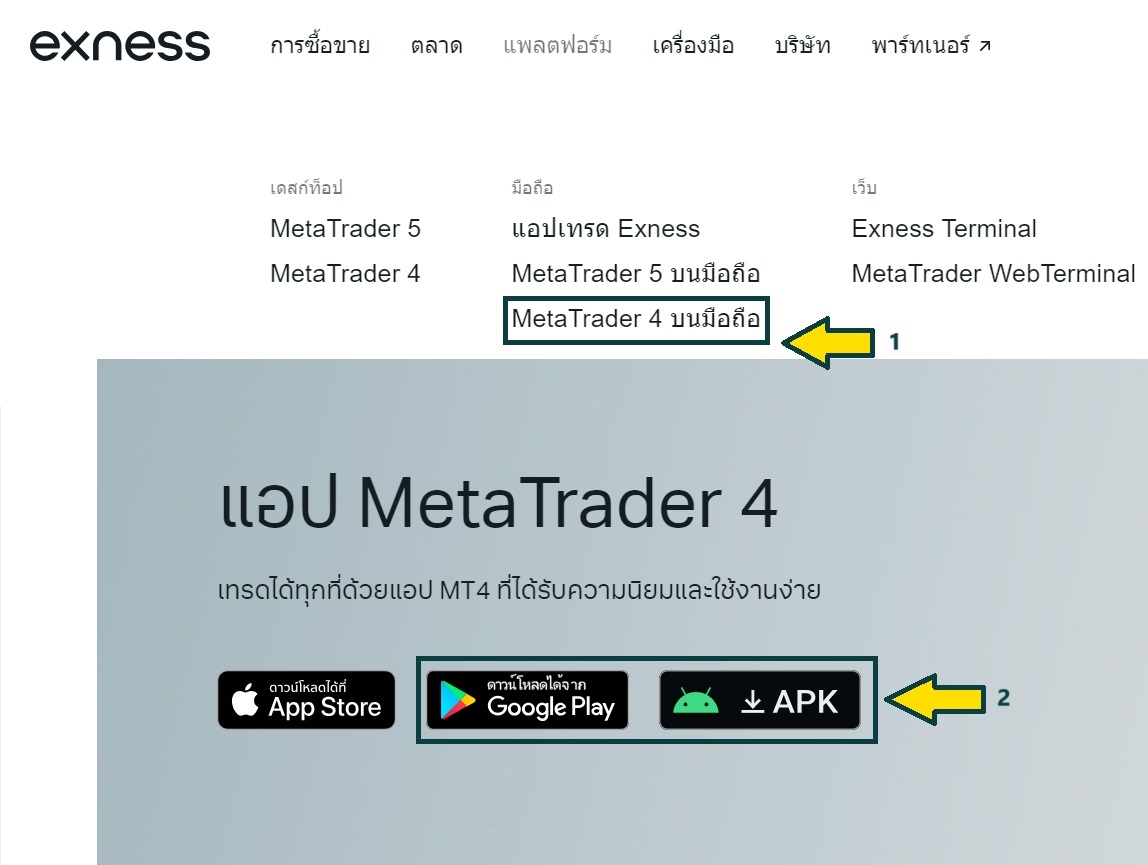 Exness MT4 ⚡ ดาวน์โหลดโปรแกรม MT4 สำหรับ PC ง่าย ๆ