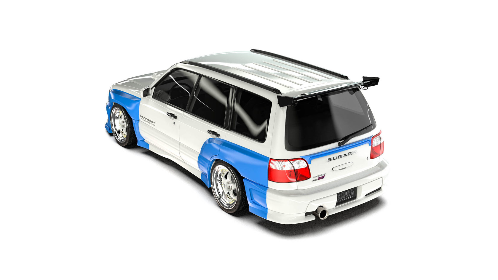 Fender Flares Set / Wide Body Kit SUBARU FORESTER SF5/9 99-02