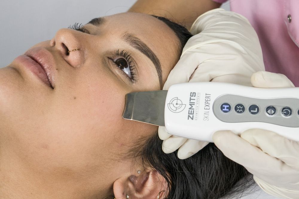 ZEMITS Skin Expert Ultrasound Skin Scrubber| Esthetic Spa Equipment for ...