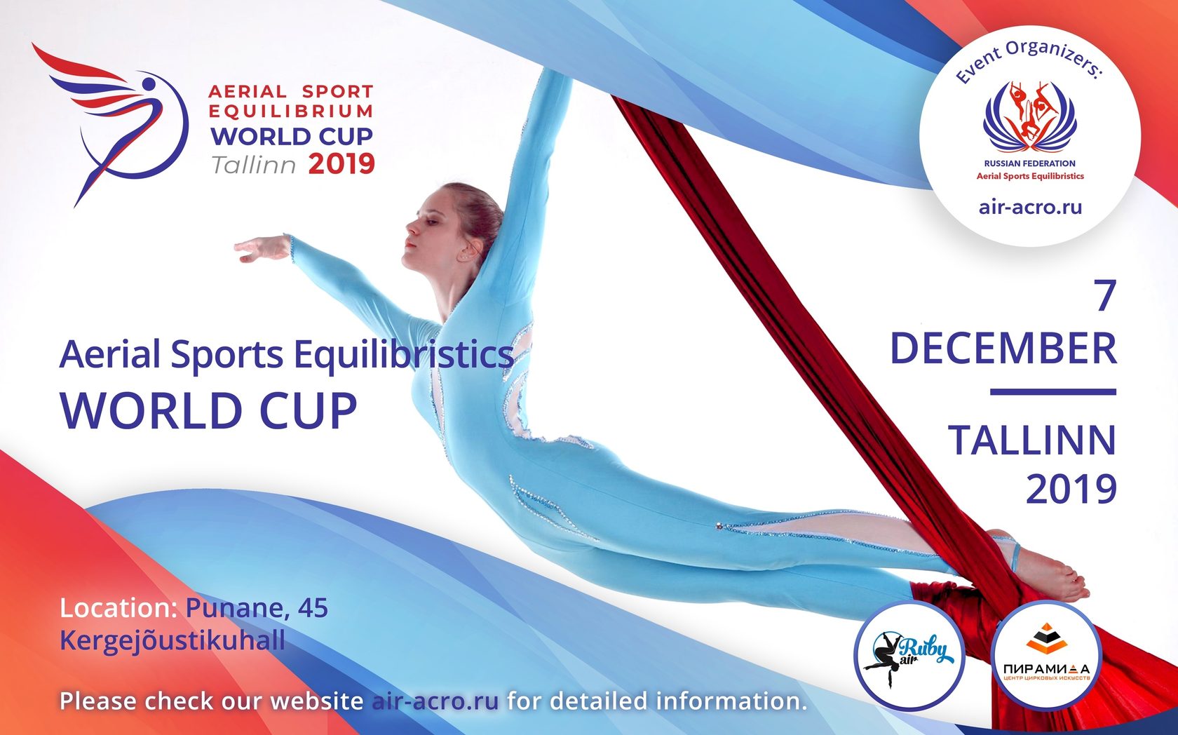 WORLD CUP IN AERIAL SPORTS EQUILIBRISTICS IN ESTONIA (TALLINN)