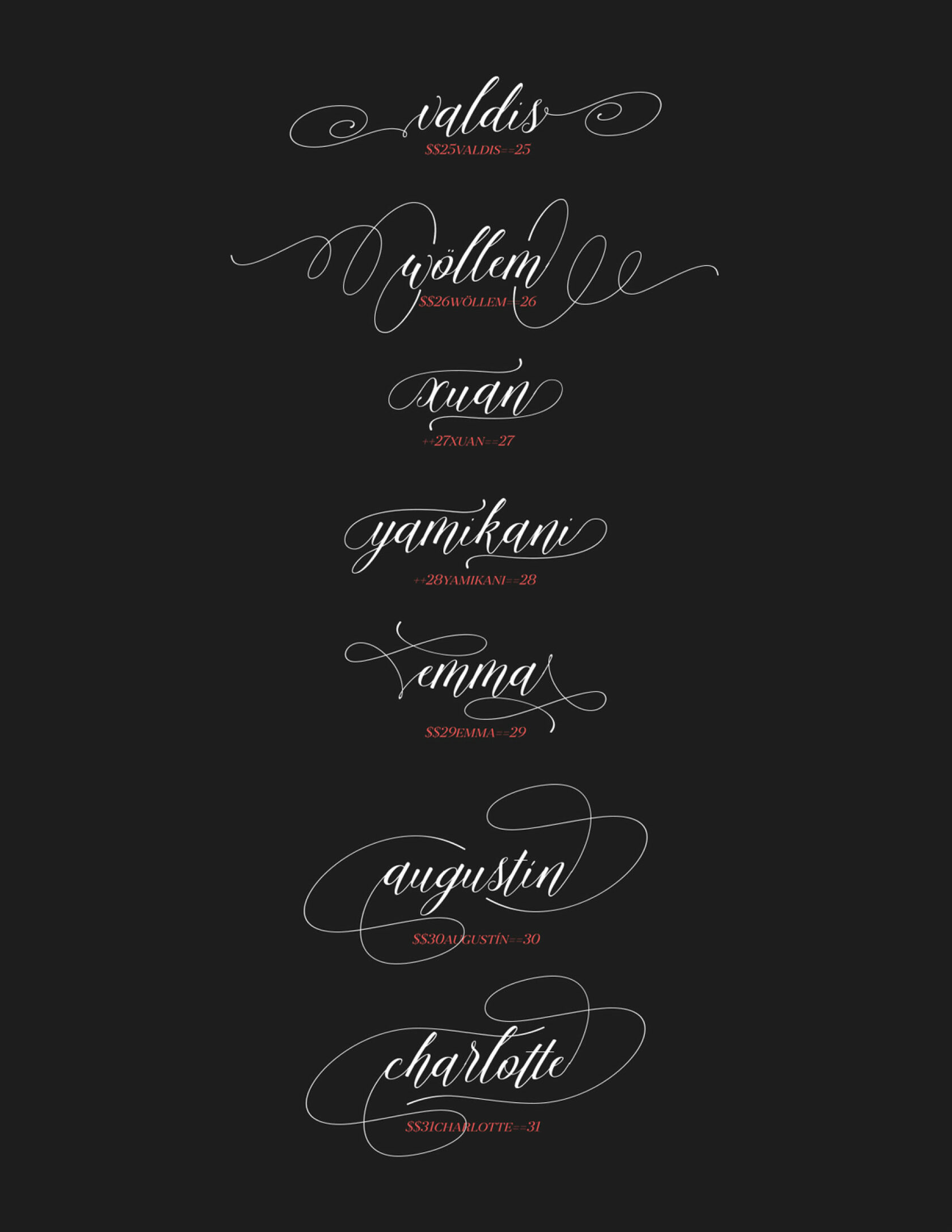 Amelia Font | Script Fonts - Blessed Print