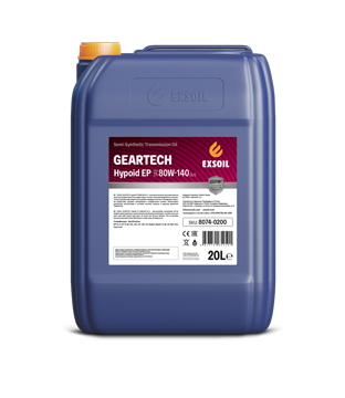 Трансмиссионнное масло EXSOIL GEARTECH Hypoid EP 80W-140
