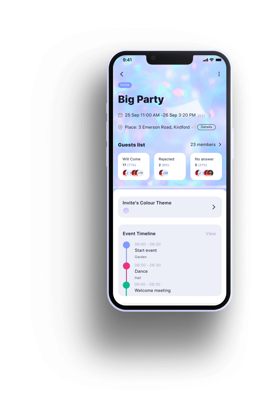 The Ultimate Party Planner App