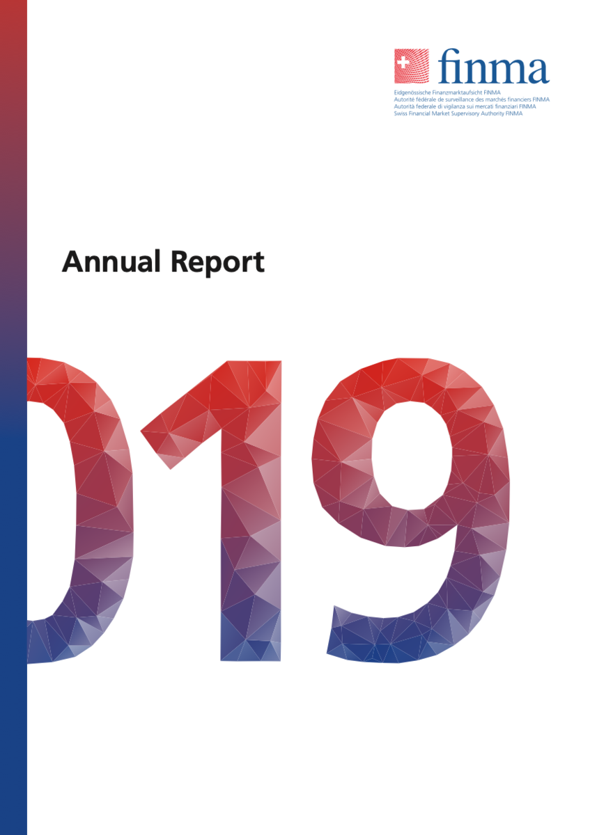 FINMA published 2019 Annual Report