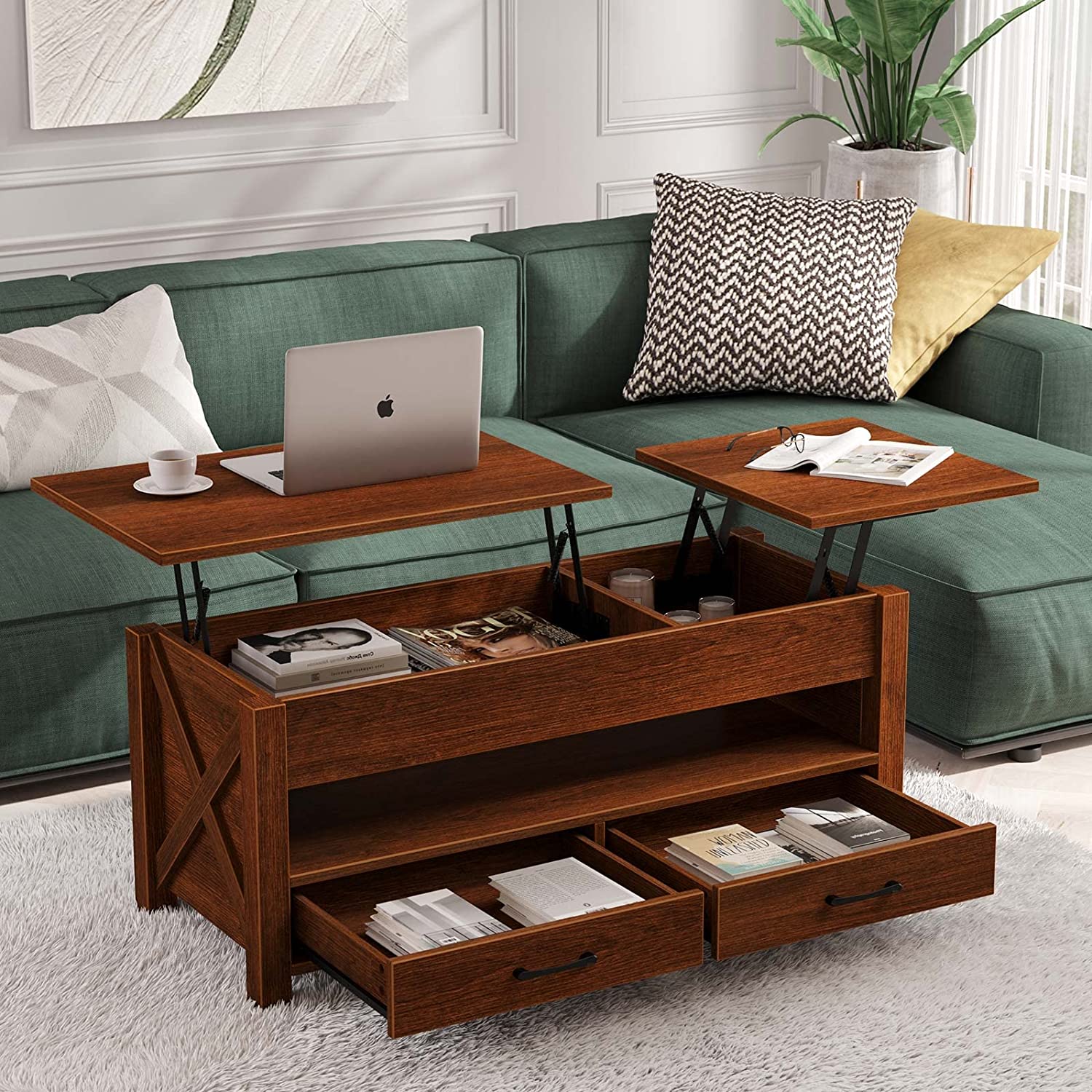 13 Best Double Lift Top Coffee Tables You’ll Love