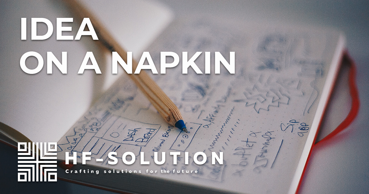 An idea on a napkin