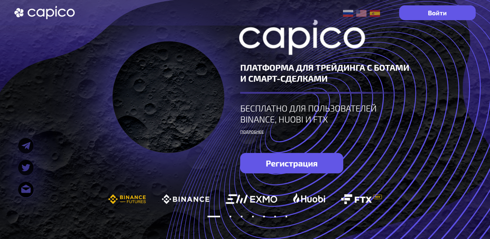 Обзор на торговый терминал Capico