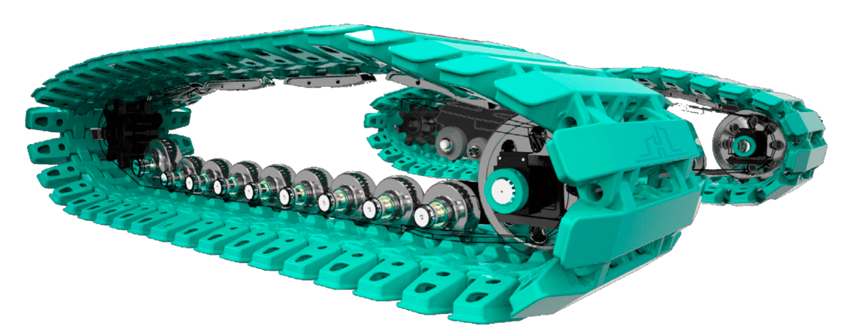 Propel systems for rope shovels