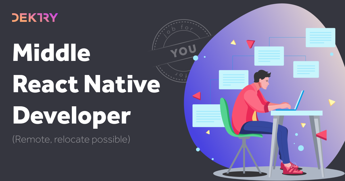Dektry | Middle React Native developer