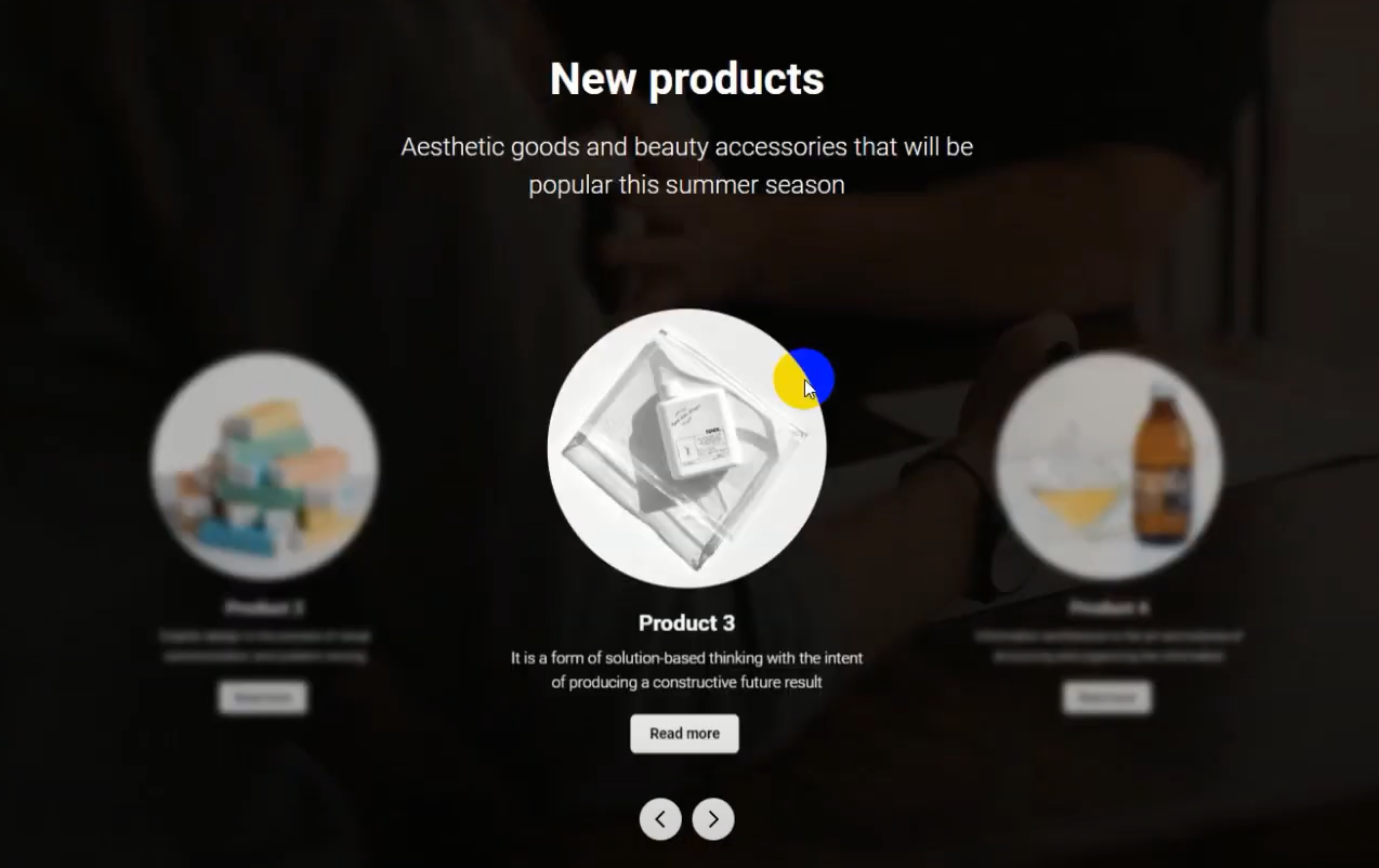 Стилизуем блок слайдера ТЕ800 в Tilda - Live-CSS