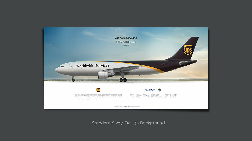 UPS Airlines Airbus A300‑600 N137UP | Aviaposter