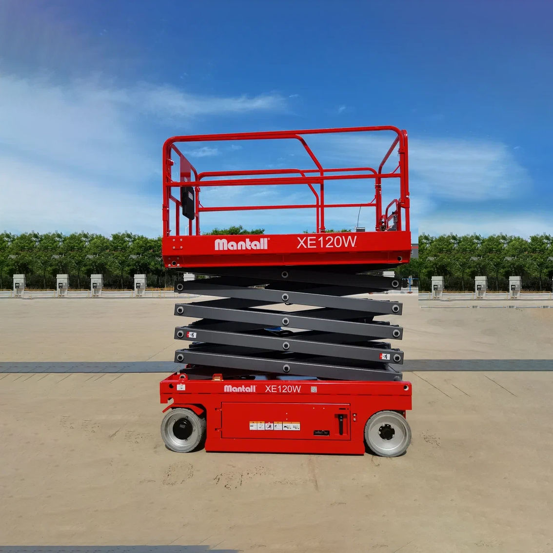 Самоходные ножничные подъемники Mantall