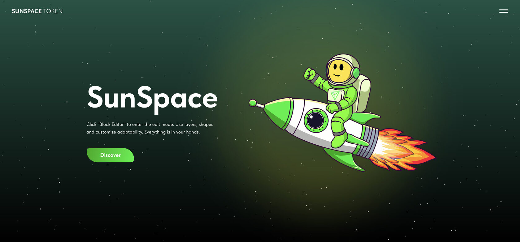 SunSpace (RU) – Инновационный токен $SPC на блокчейне «TRON»