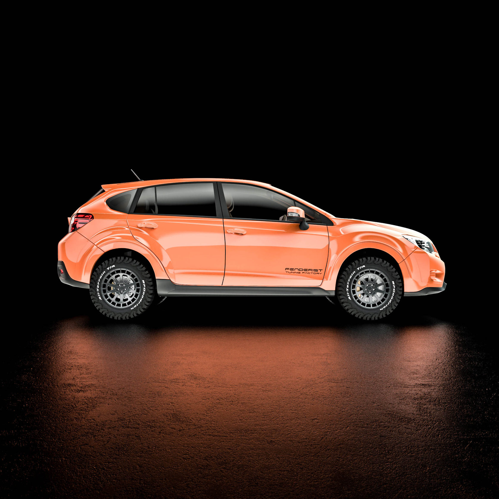 Fender Flares Set / WIDE BODY KIT SUBARU XV 14-18