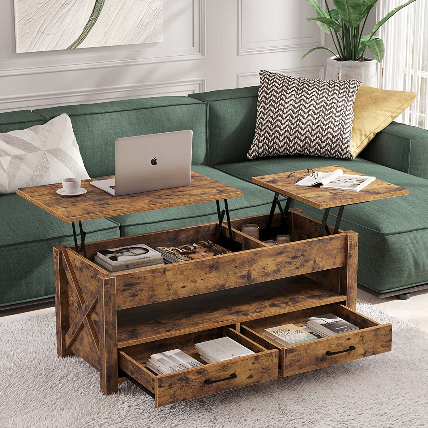 13 Best Double Lift Top Coffee Tables You’ll Love