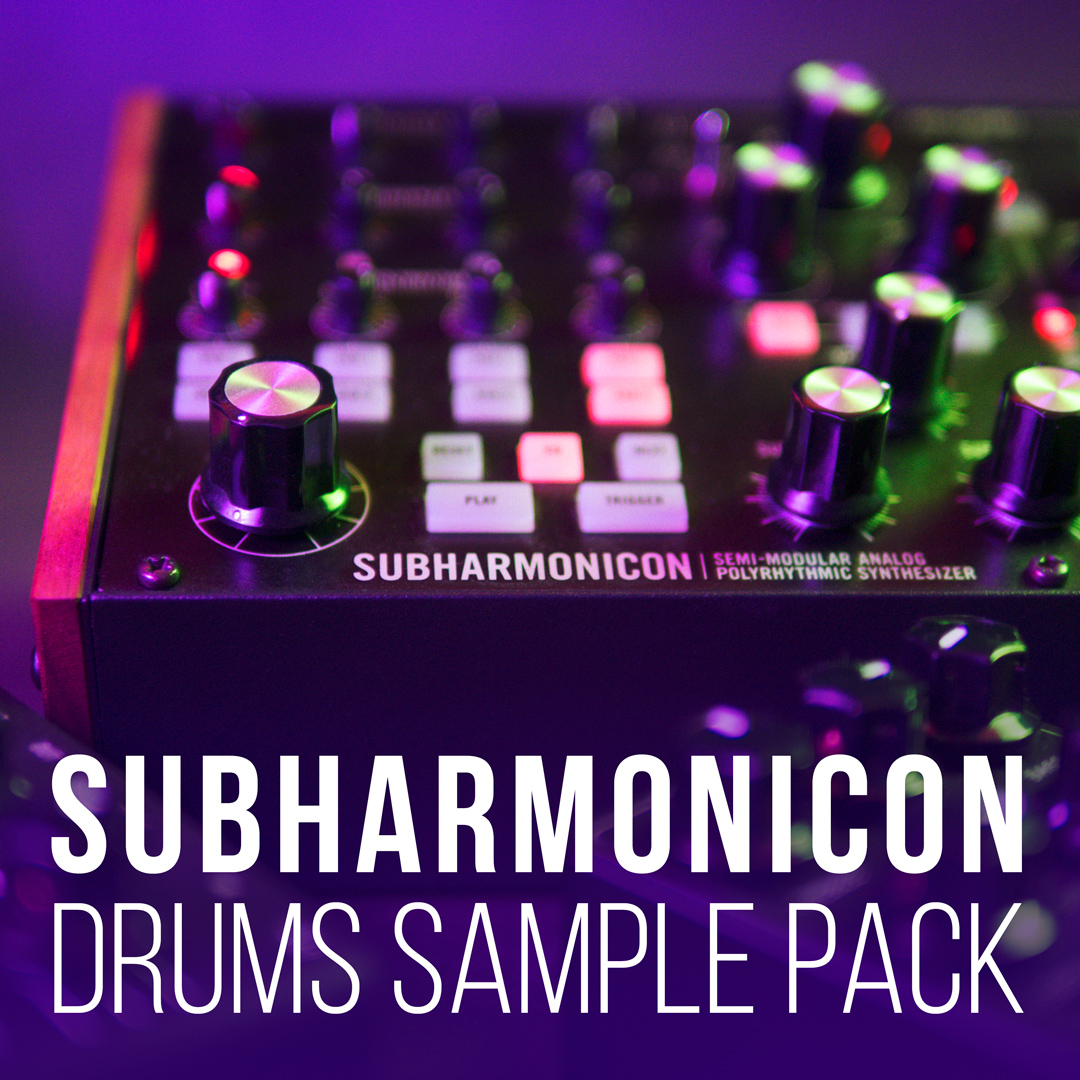 Subharmonicon Drums Sample Pack