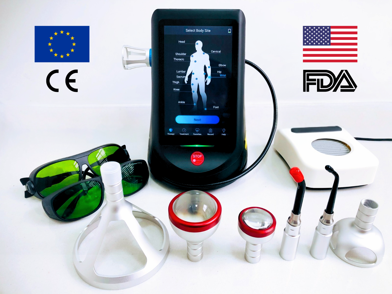 Portable Laser Klinogicare® Beam Ultra Power Physio Laser 30W weight 2 kg