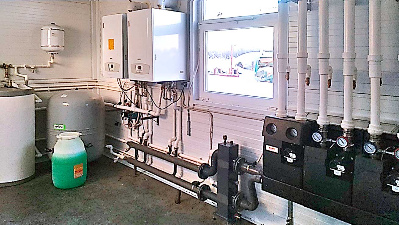 Монтаж отопления под ключ в Псковской области