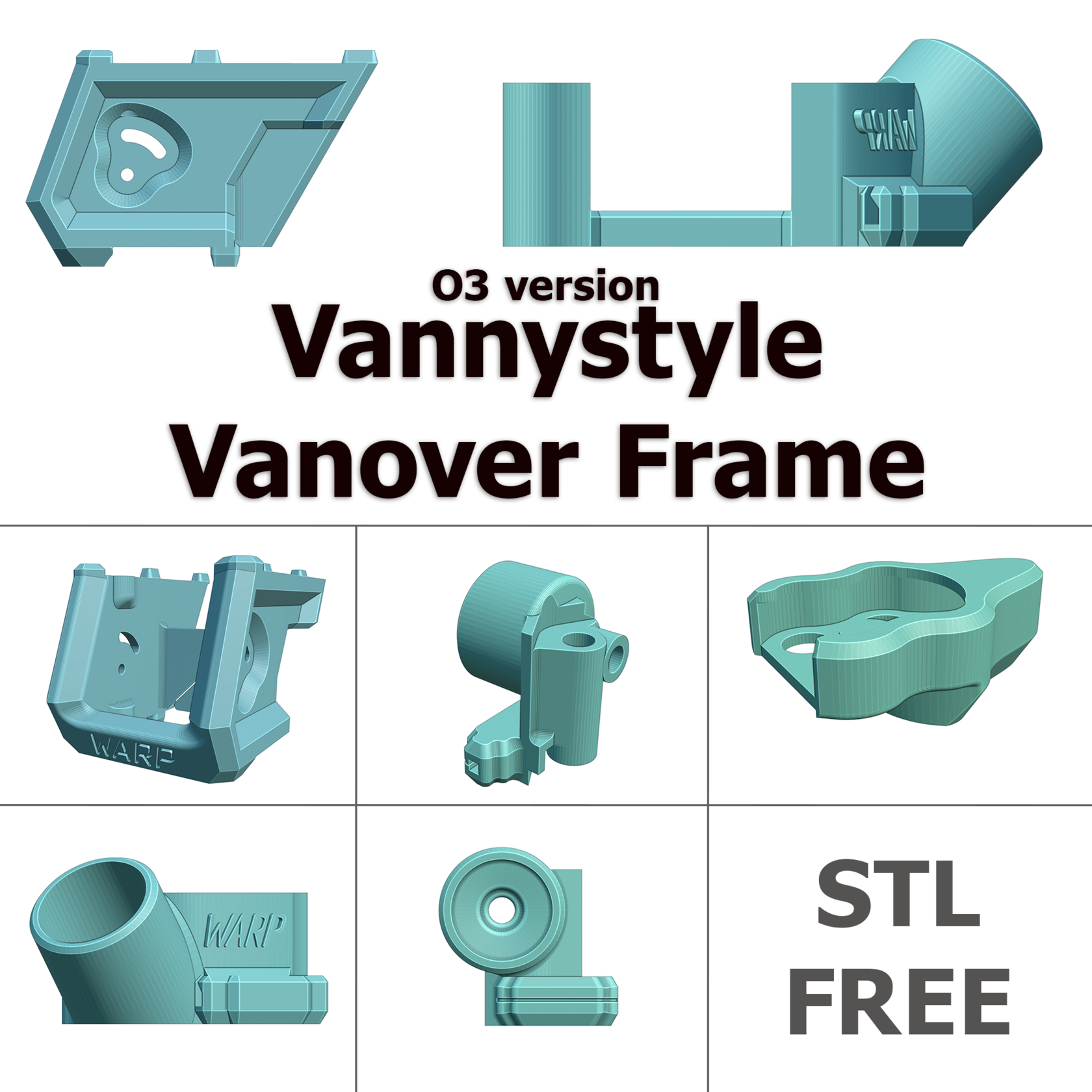 Vannystyle (O3 version Vanover frame) 3D pack free