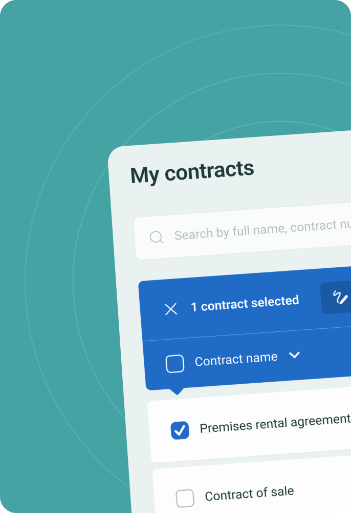 Esign contracts - TrustContract