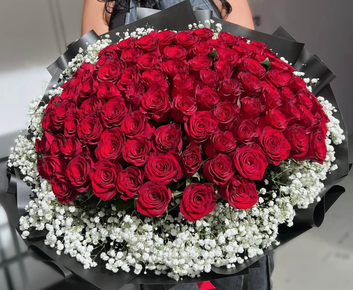 Meaning behind the number of roses, from 1 to 201