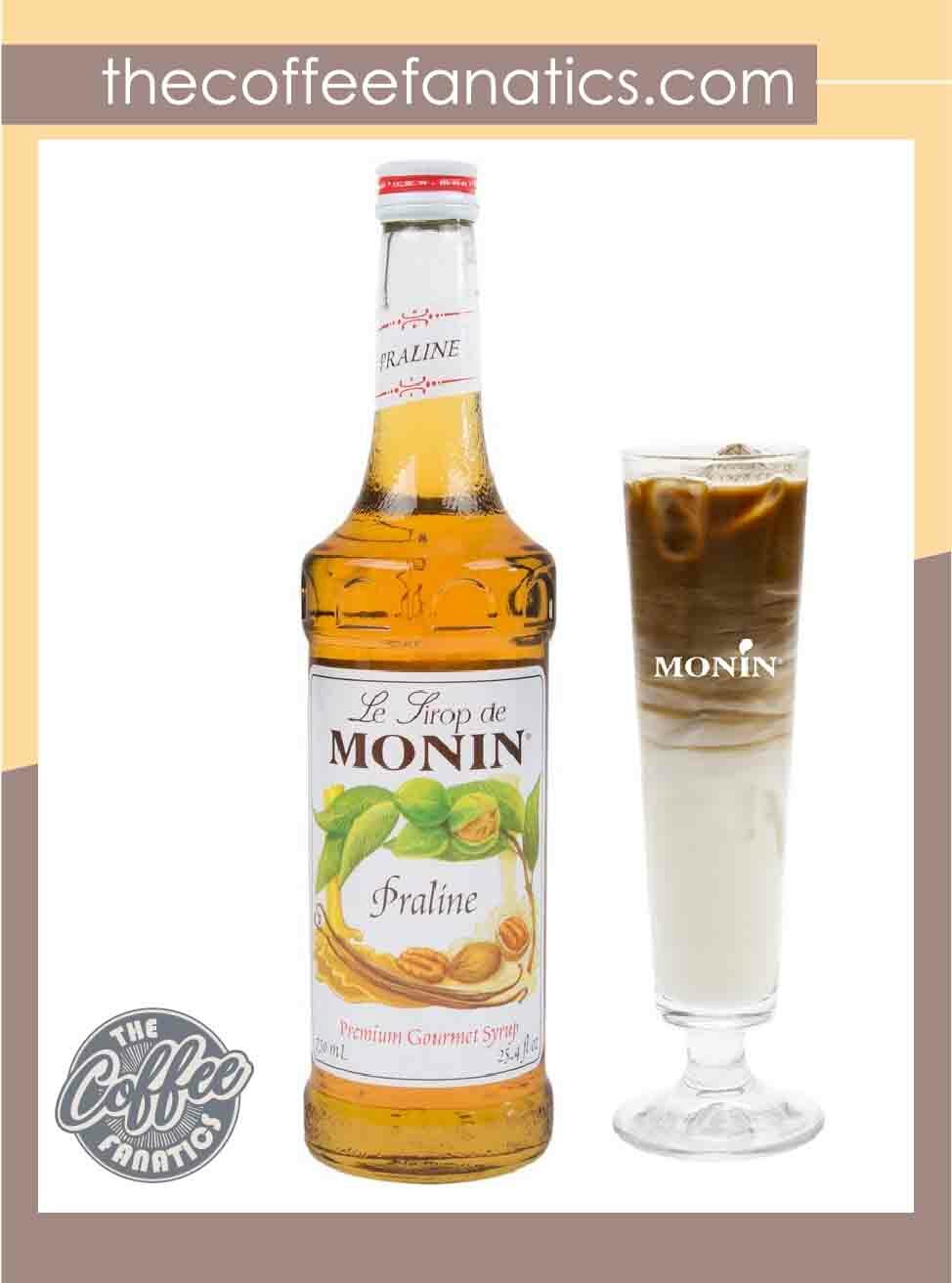 Recipes for Iced coffee with Monin syrups
