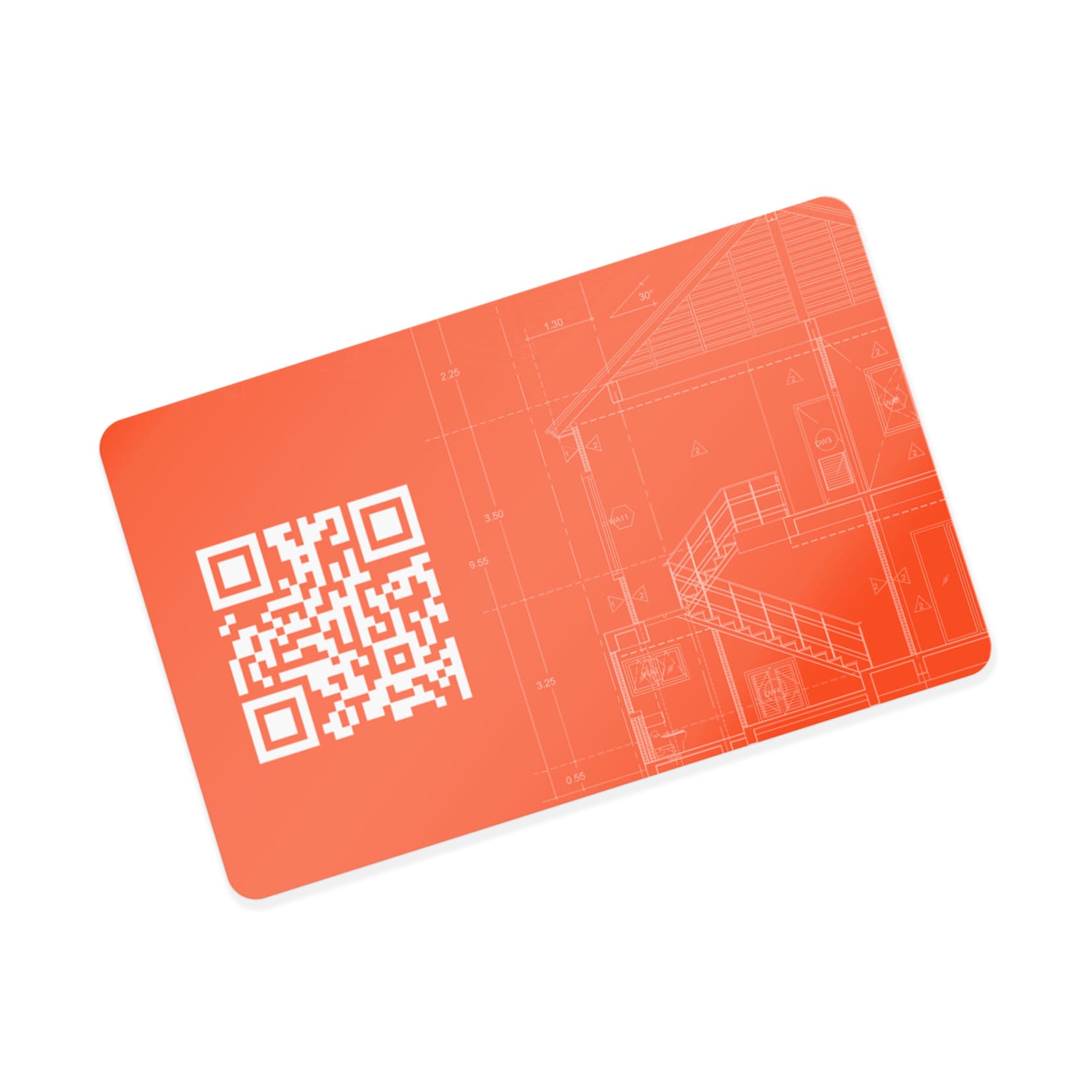 Купить визитку с NFC (пластик) с индивидуальным дизайном в Москве ...