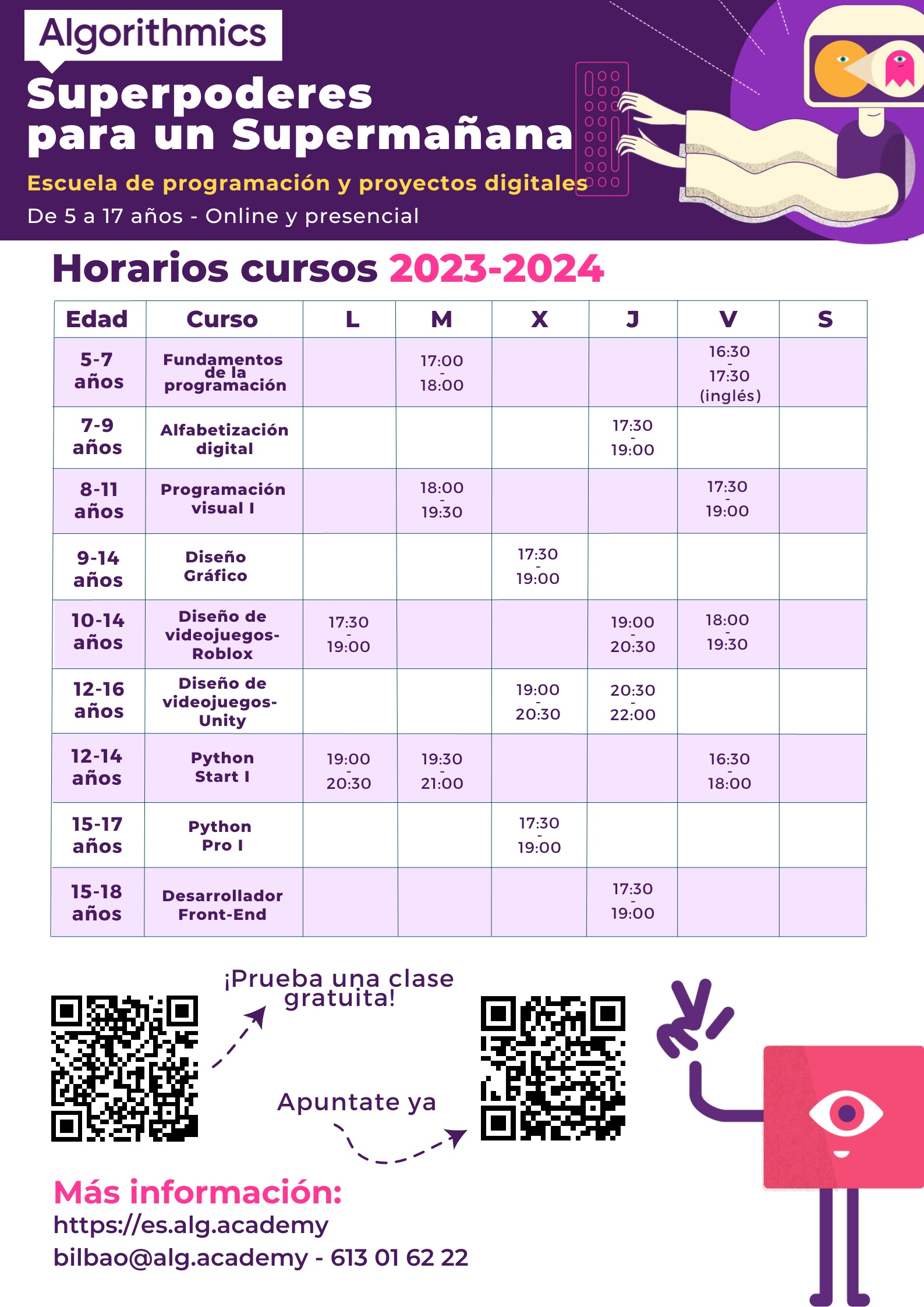Centros Algorithmics en España