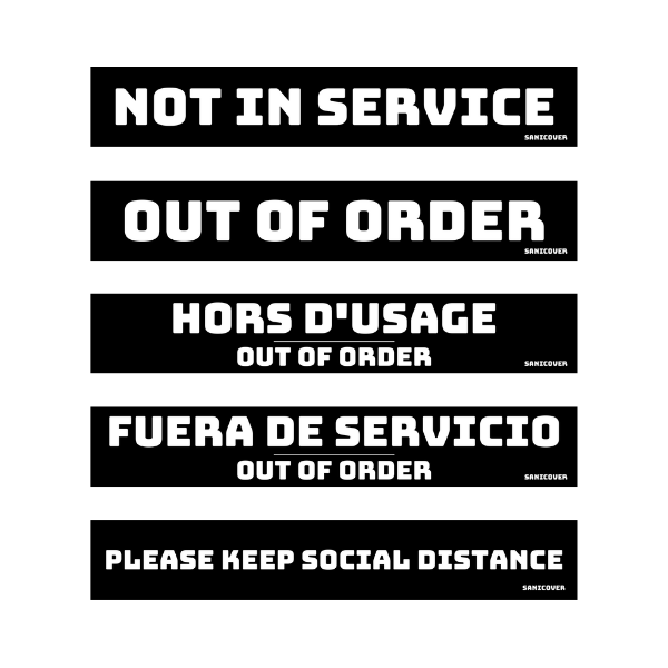 GG | SaniCover | Out of Order Urinal & Other Fixture Covers in Canada ...