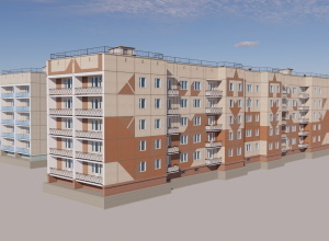 3d-модели жилых домов СССР со внутренностями