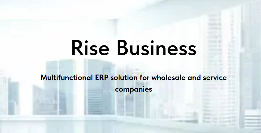 Rise Business | WMS & Supply Chain Management System