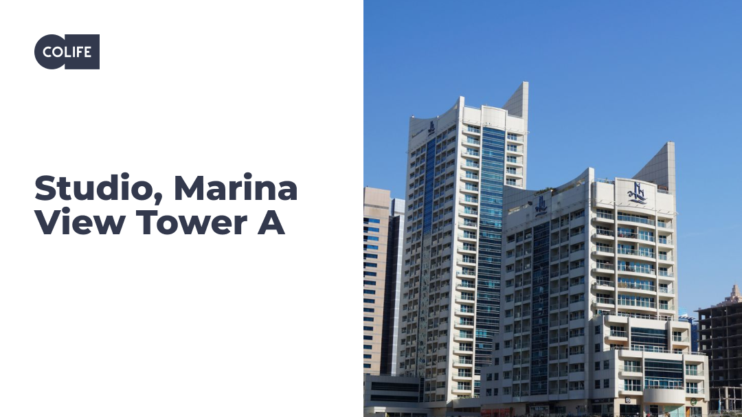 Studio, Marina View Tower A, id 3022