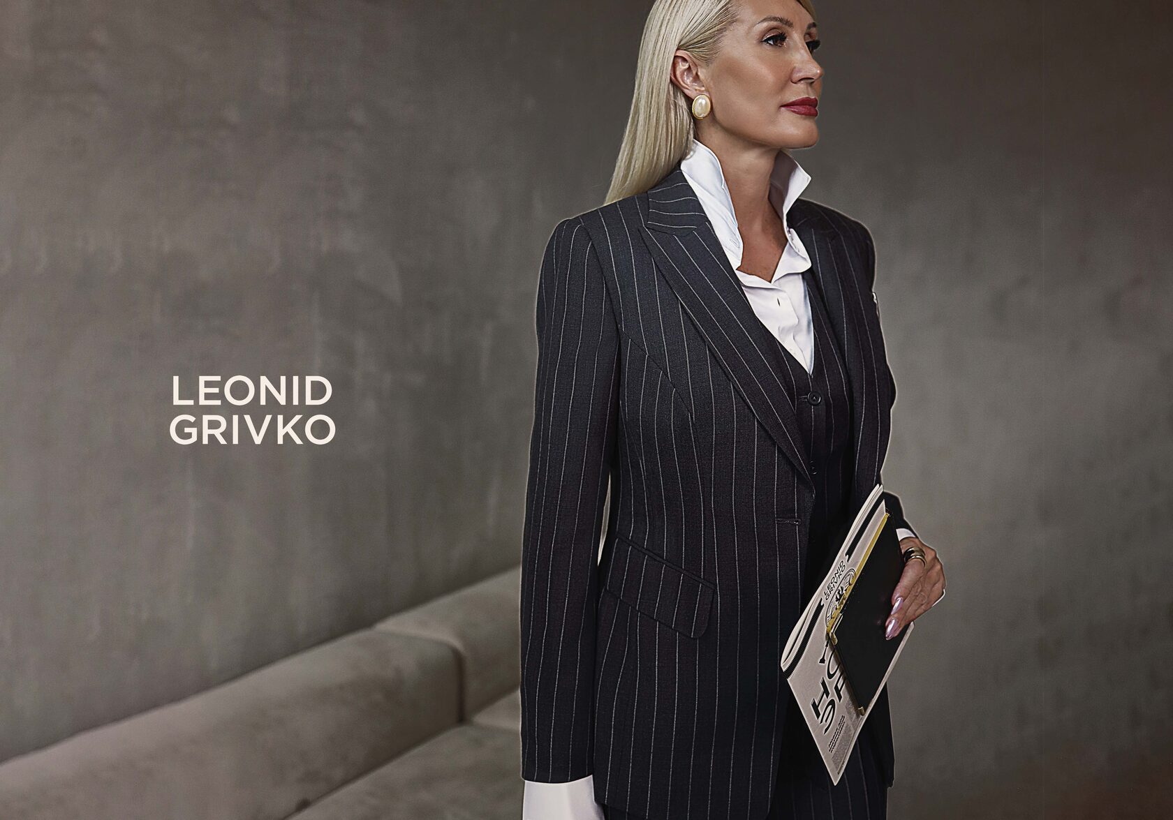 Autumn collection LEONID GRIVKO 2024 ДЕЛОВЫЕ КОСТЮМЫ