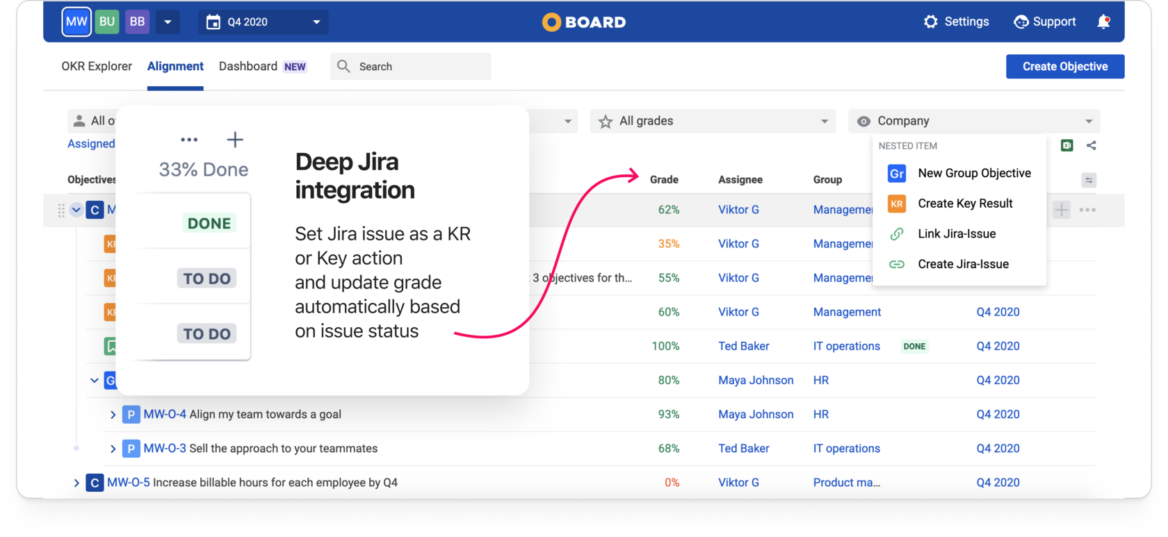 OKR Board for Jira - OKR management plugin for Jira (Objectives and Key ...