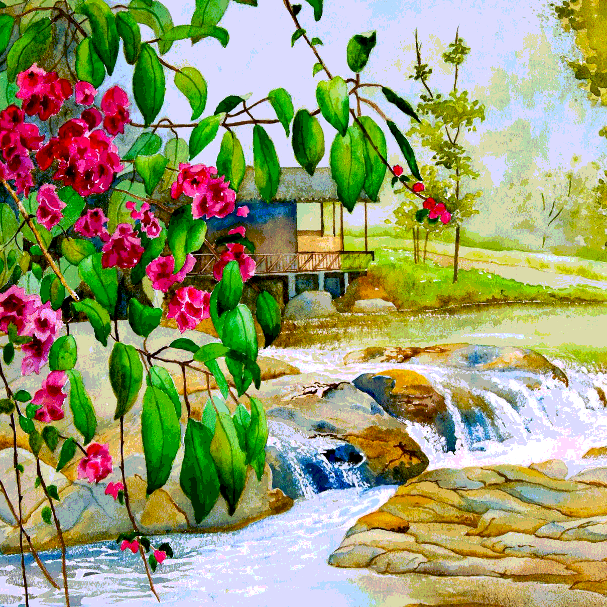 Статья — Как научиться рисовать акварелью