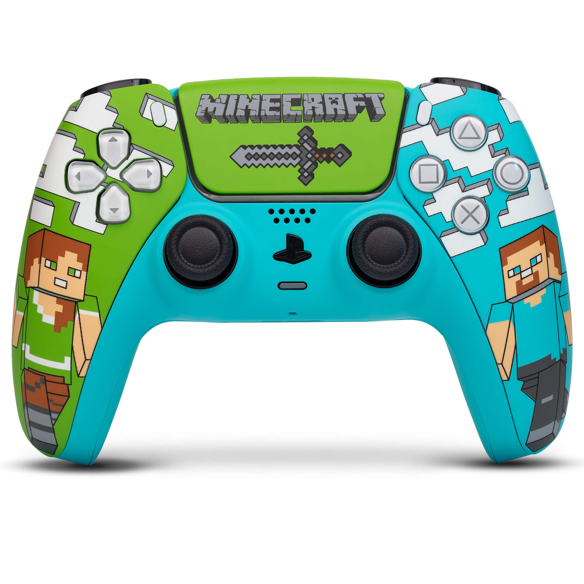 Оригинальный контроллер DualSense PlayStation 5 "Minecraft"