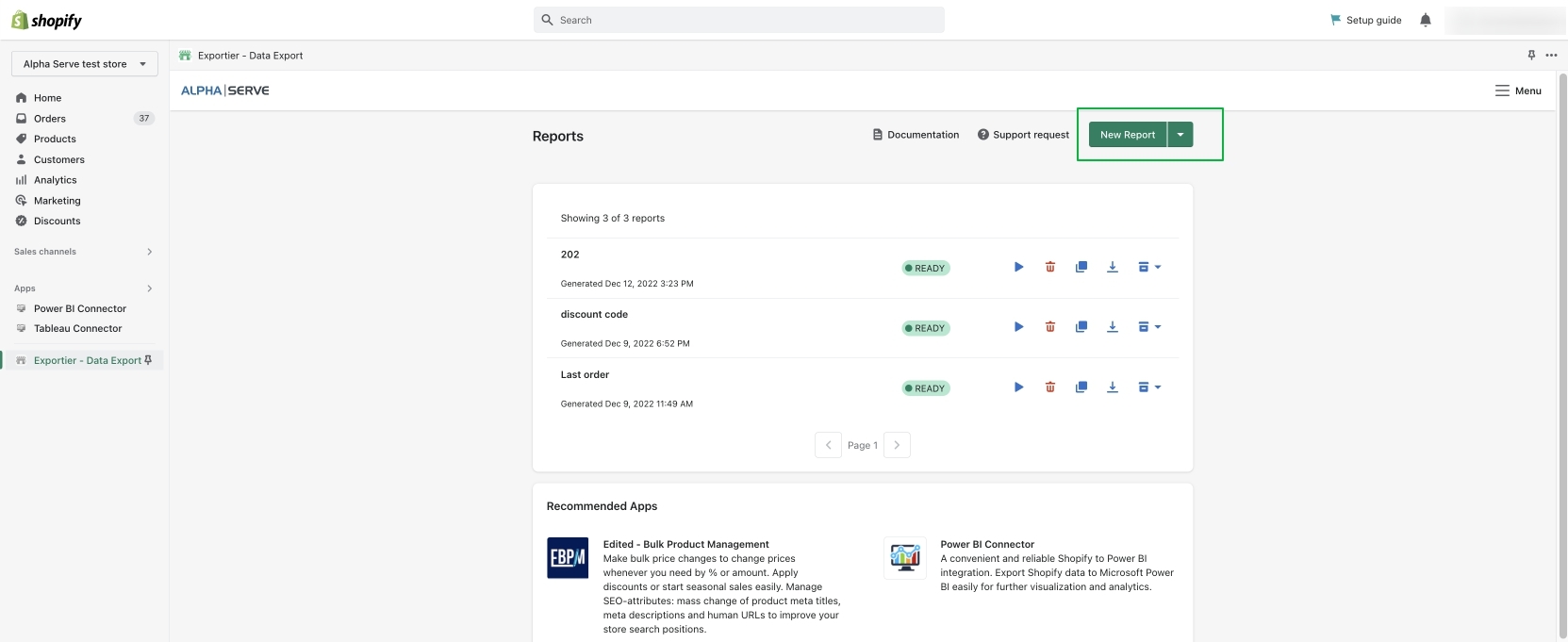 Shopify Data Export: How to Export Any Shopify Data to CSV/EXCEL