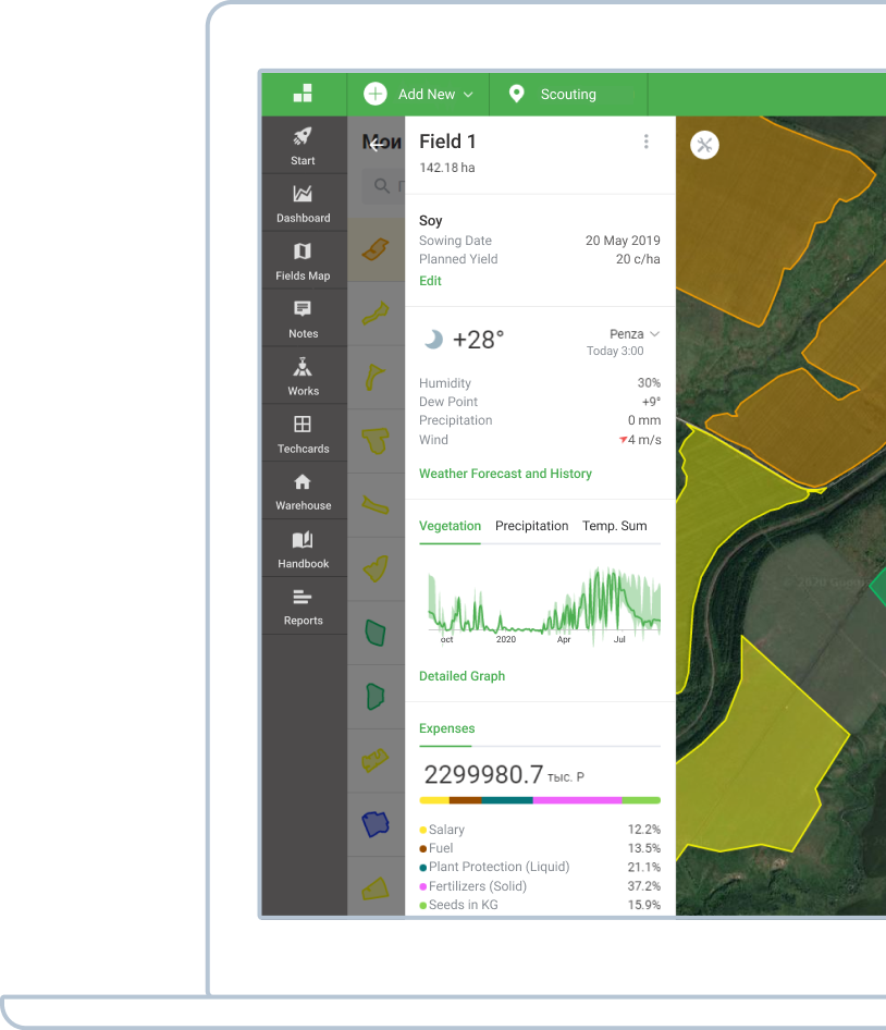Digital Agriculture Platform | ExactFarming