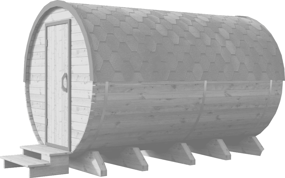 Баня бочка 2 метра с печным узлом от производителя. BOCHKA-PARA