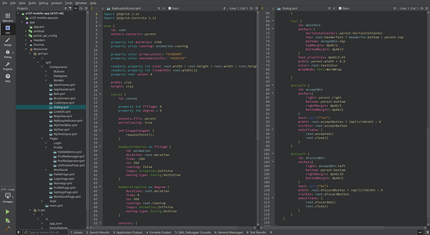 Разработка человеко-машинных интерфейсов с помощью фреймворка Qt