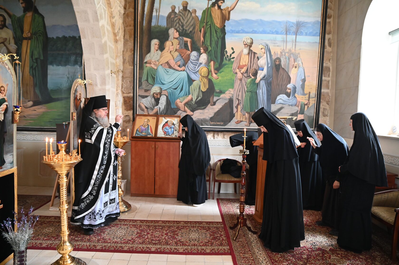 Литургия Преждеосвященных Даров в Иерихоне