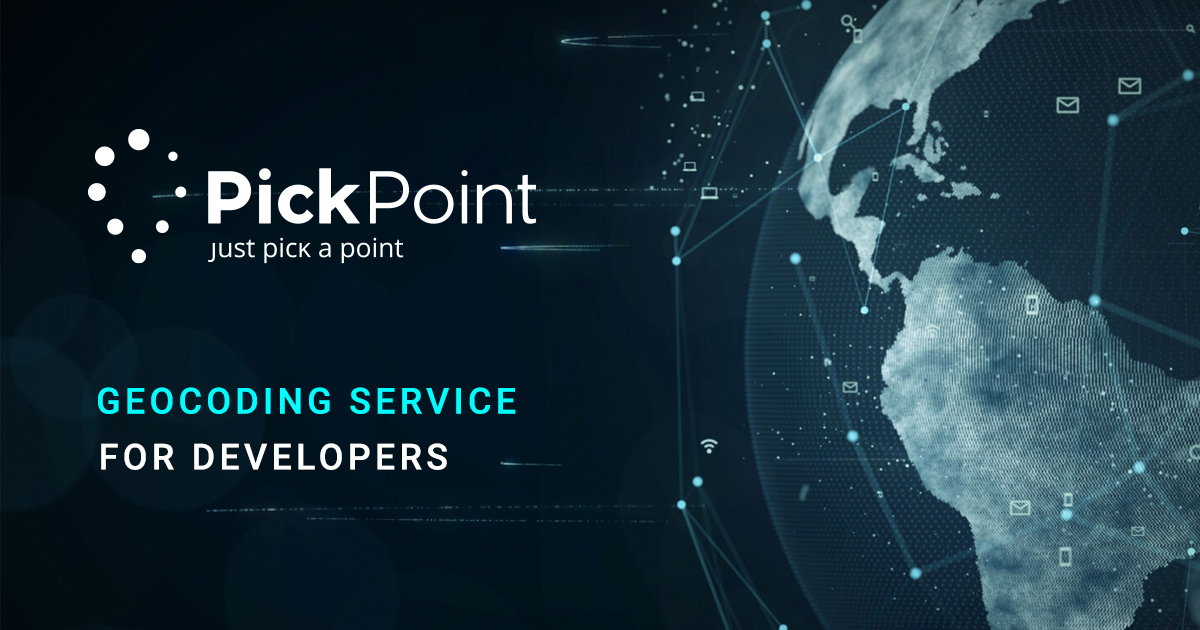 PickPoint – Geocoding service worldwide